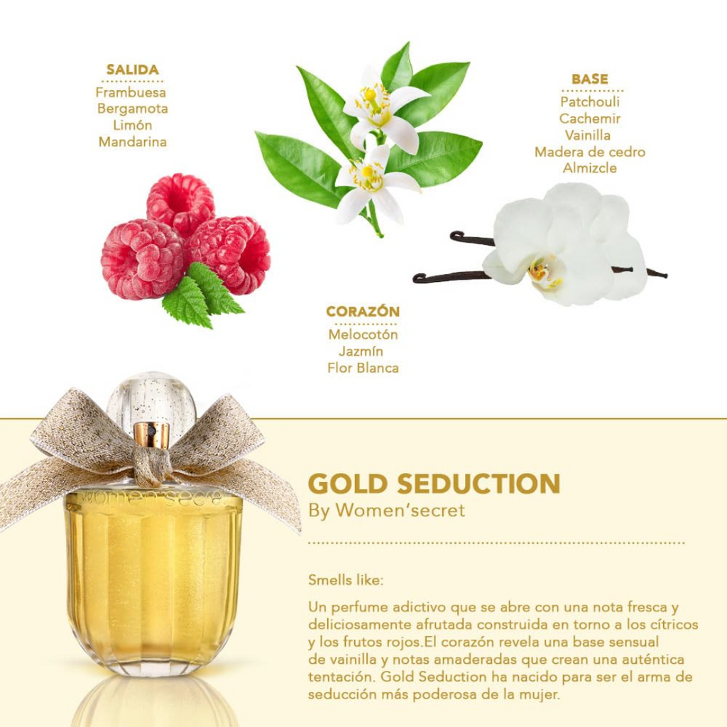 Women'Secret Gold Seduction Gift Set Eau De Parfum| Perfumes – Feel22