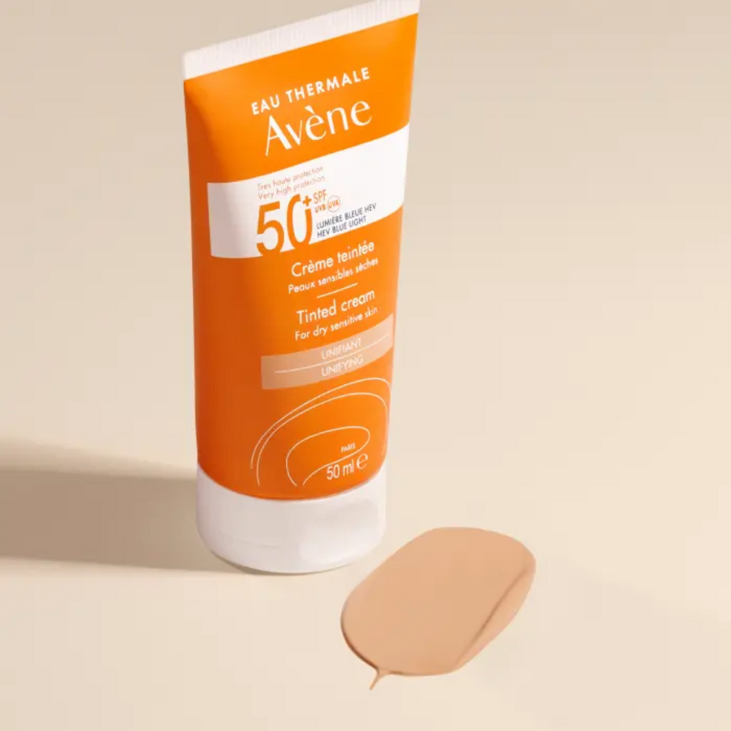 Avene Ultra Broad Spectrum Spf50+ Tinted Fluid For Normal To Combination Sensitive Skin | Sun ...