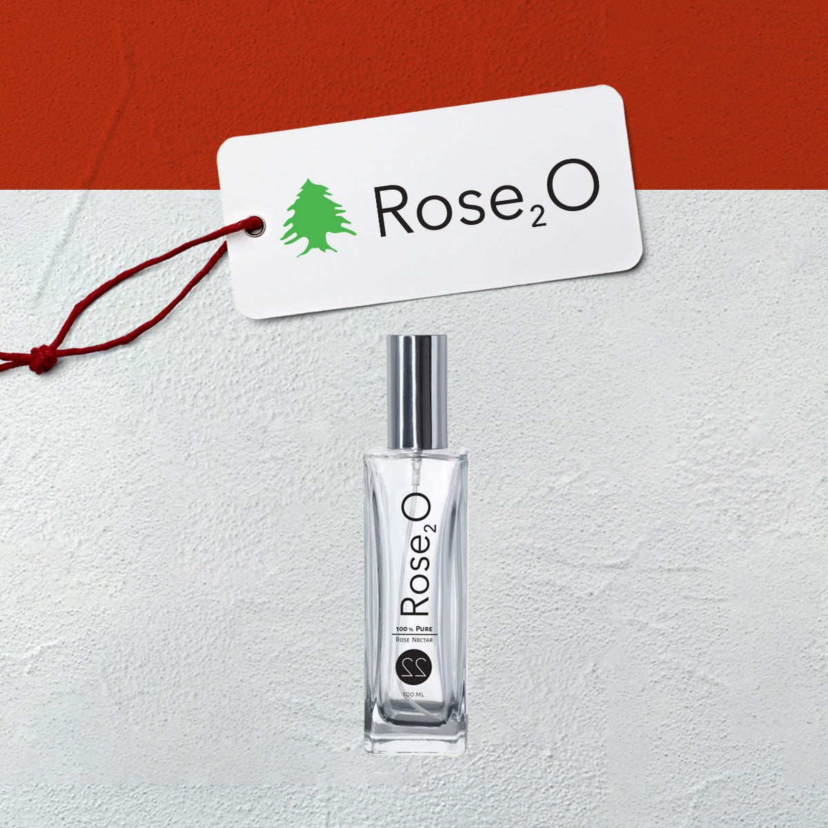 Feel22 Rose₂O 100% Pure Rose Nectar Face Mist
