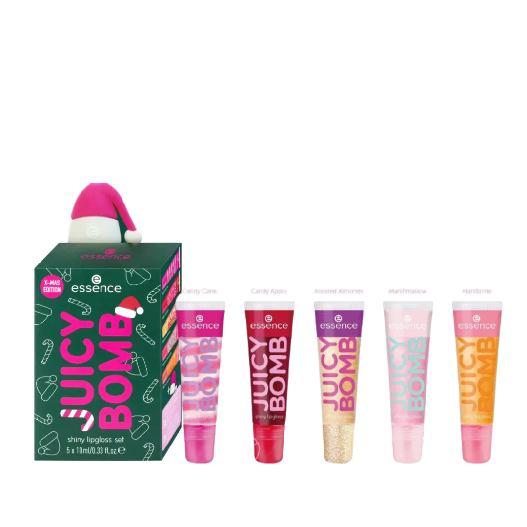 Essence Juicy Bomb Christmas Shiny Lipgloss Set | Lip Gloss Set – Feel22