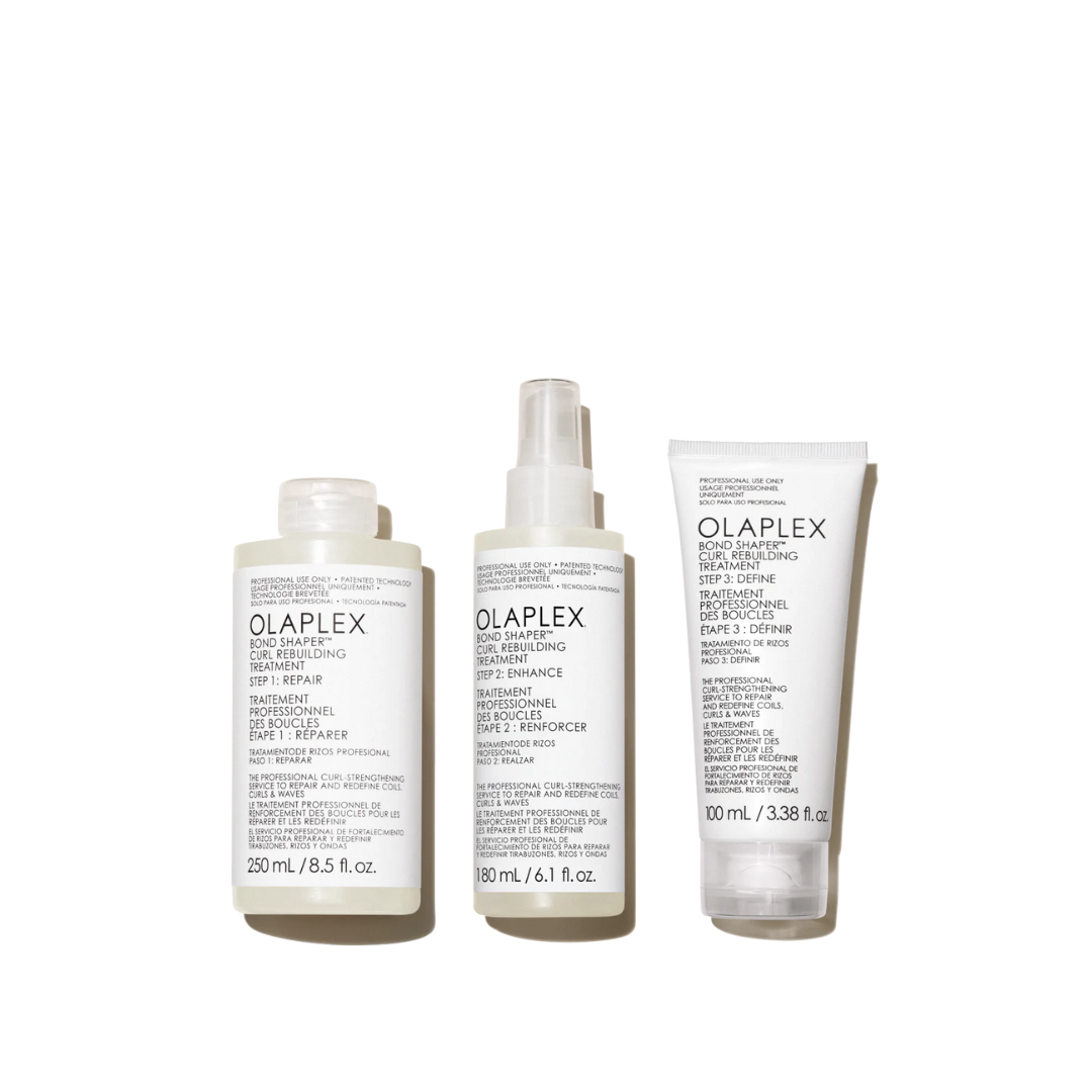Olaplex Pro Exclusive: Bond Shaper Curl Rebuilding Treatment Set ...
