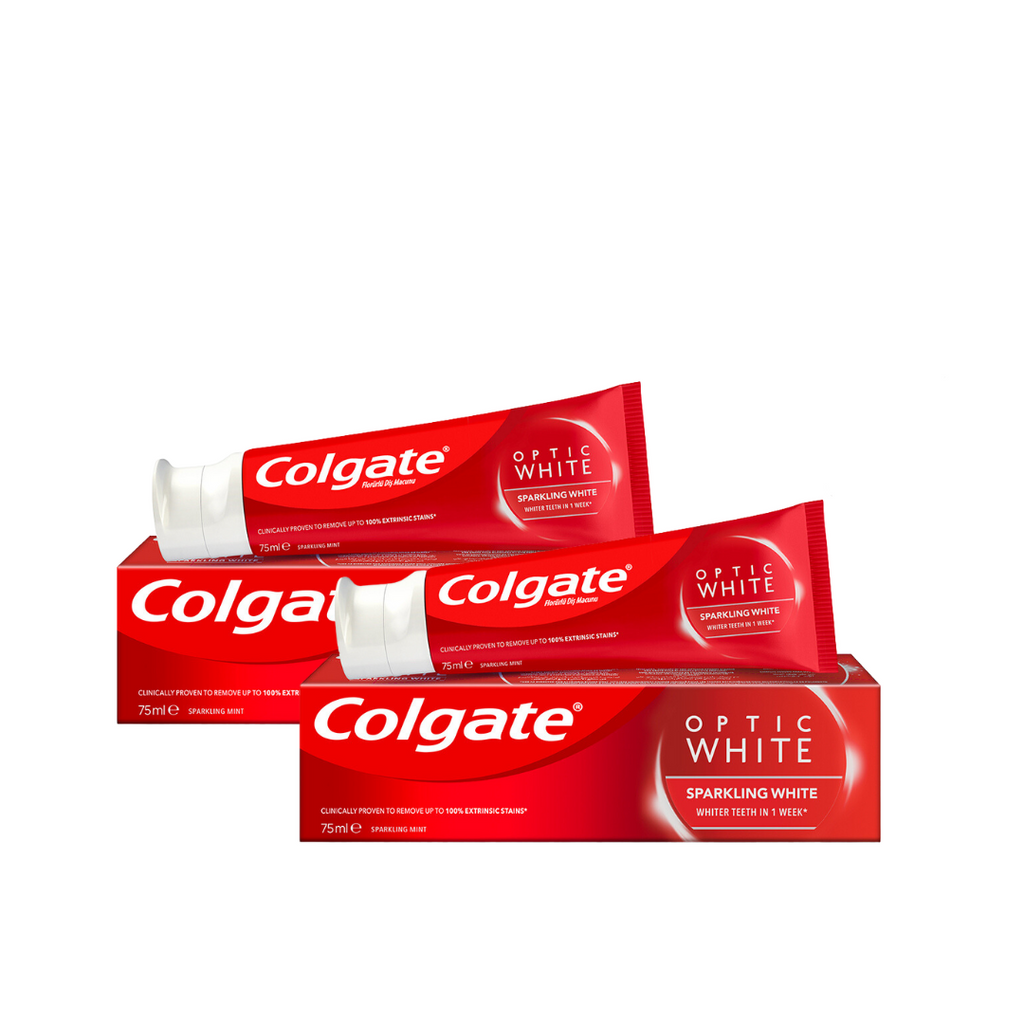 Colgate Optic White Instant Whitening Toothpaste Bundle 20% Off | Oral ...