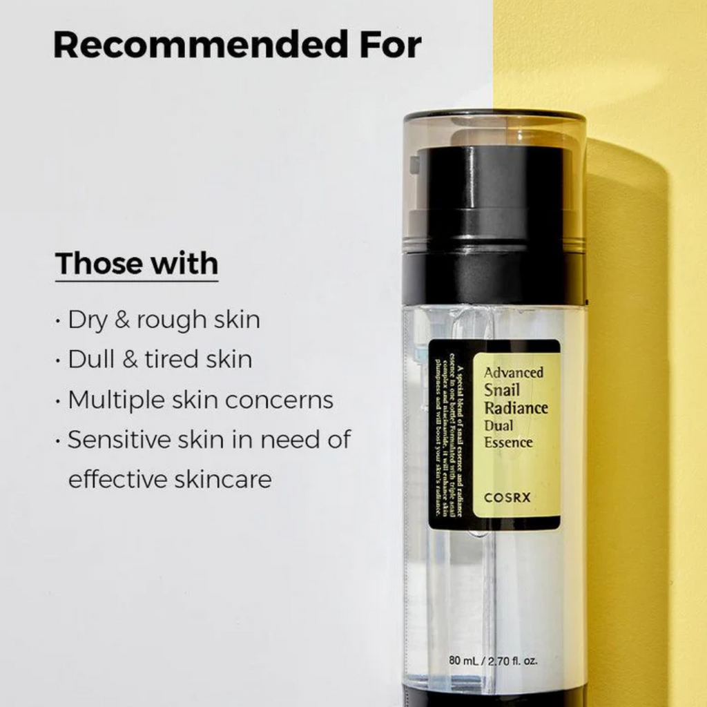 Cosrx Advanced Snail Radiance Dual Essence| Skincare – Feel22