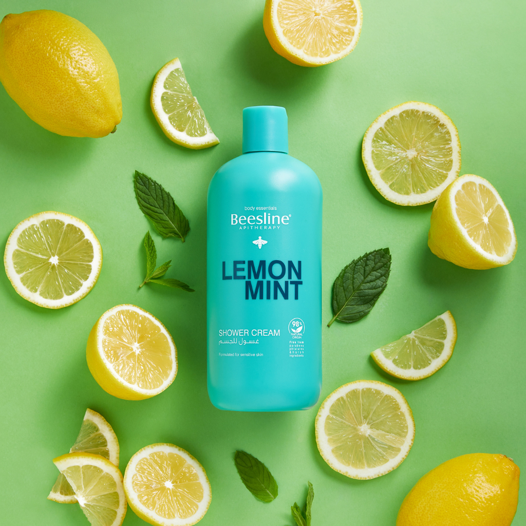 Beesline Lemon & Mint Shower Cream| Natural Personal Care Products – Feel22