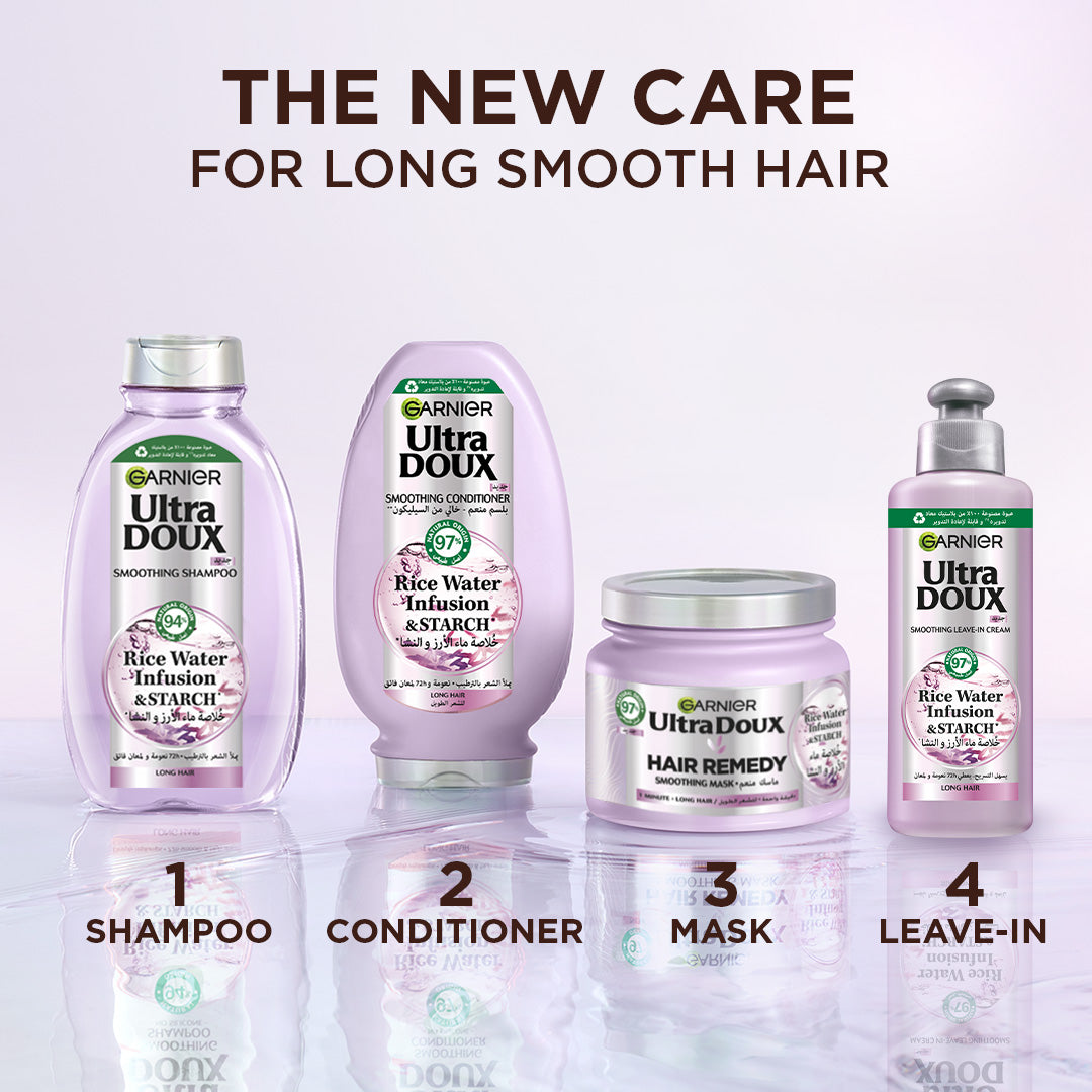 Garnier Ultra Doux Rice Water Infusion & Starch Hair Remedy Mask ...