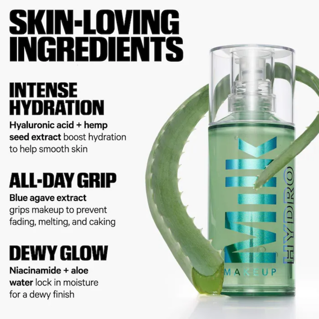 Milk Mini Hydro Grip Hydrating Makeup Primer with Hyaluronic Acid ...