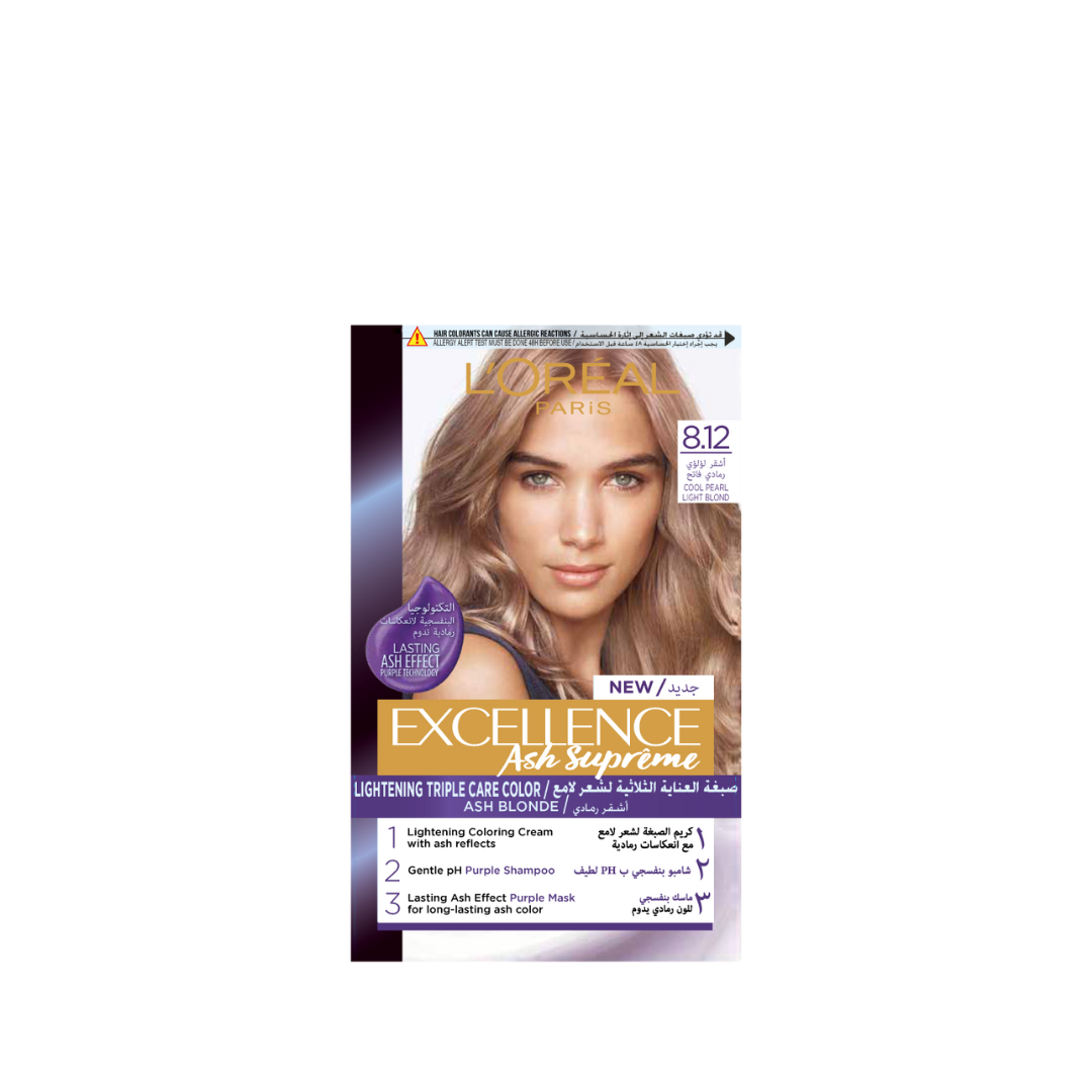 L’Oreal Paris Excellence Ash Supreme Hair Cream Color | Light Blonde ...