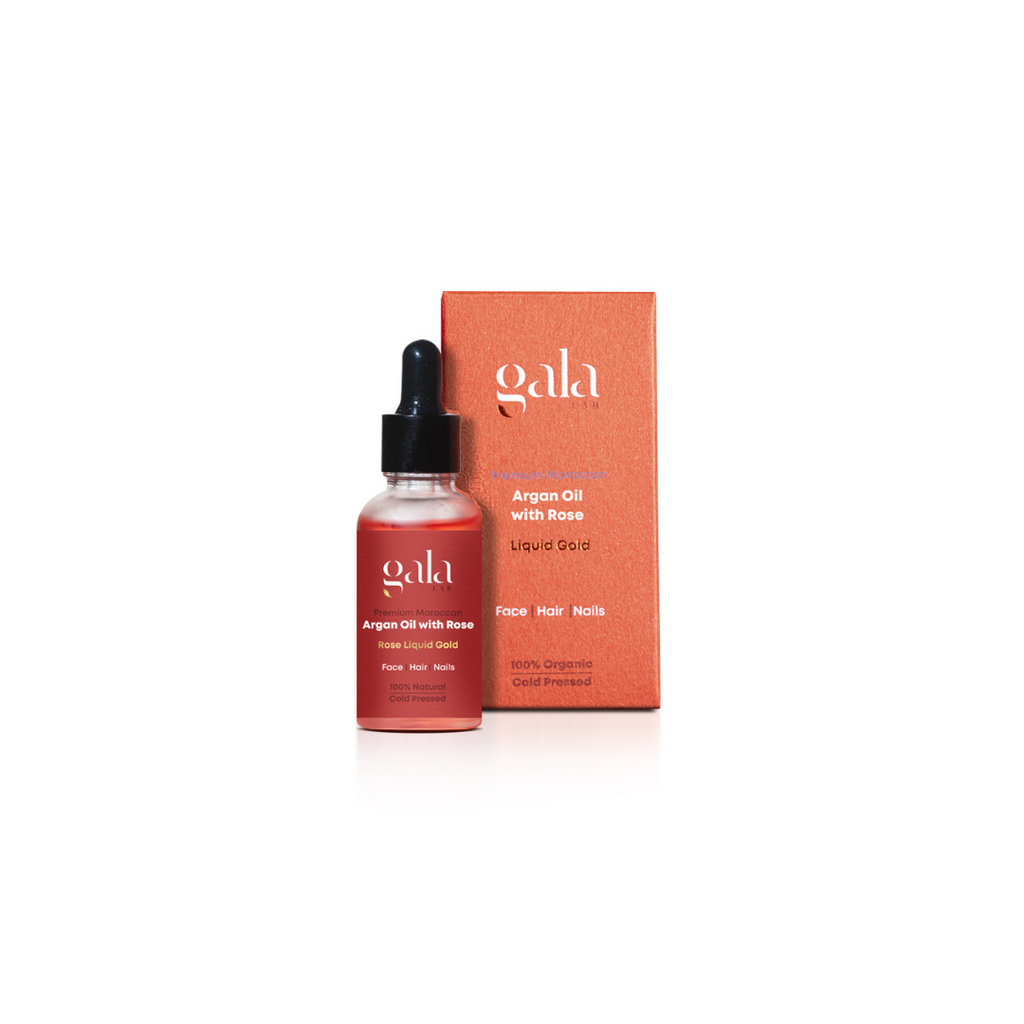 Gala Lab Premium Moroccan Argan Oil With Rose| Haircare – Feel22