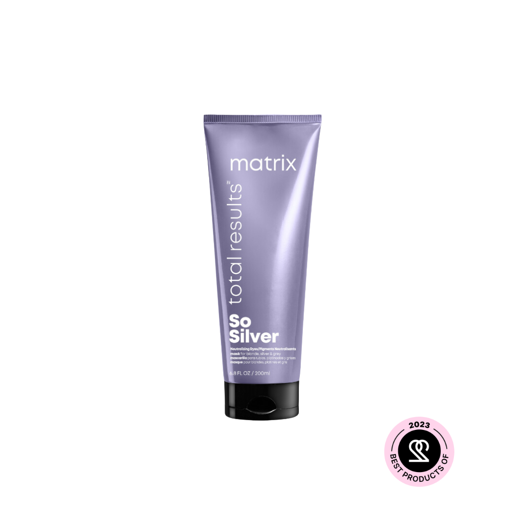 Matrix So Silver Neutralization Mask For Blonde & Silver Hair| Hair ...