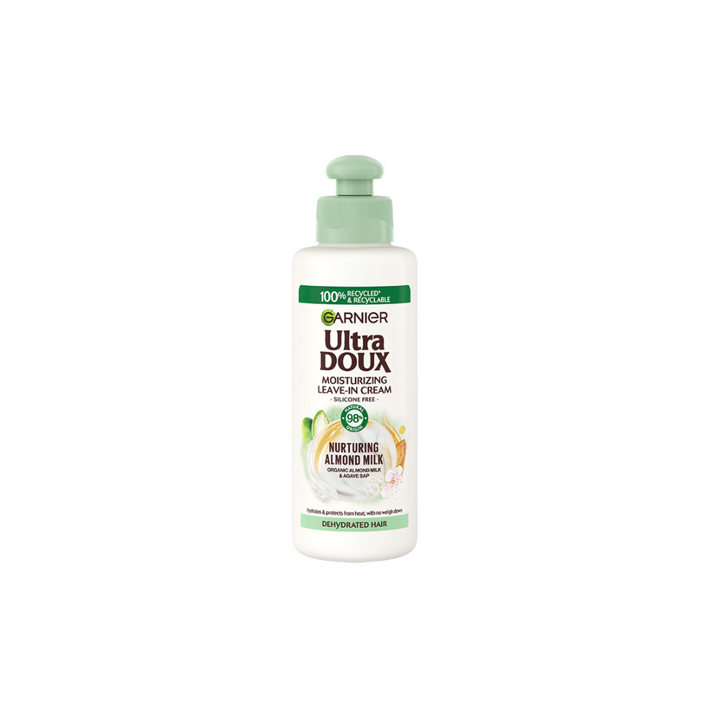 Garnier Ultra Doux Nourishing Almond Milk Leave In Conditioning Cream ...