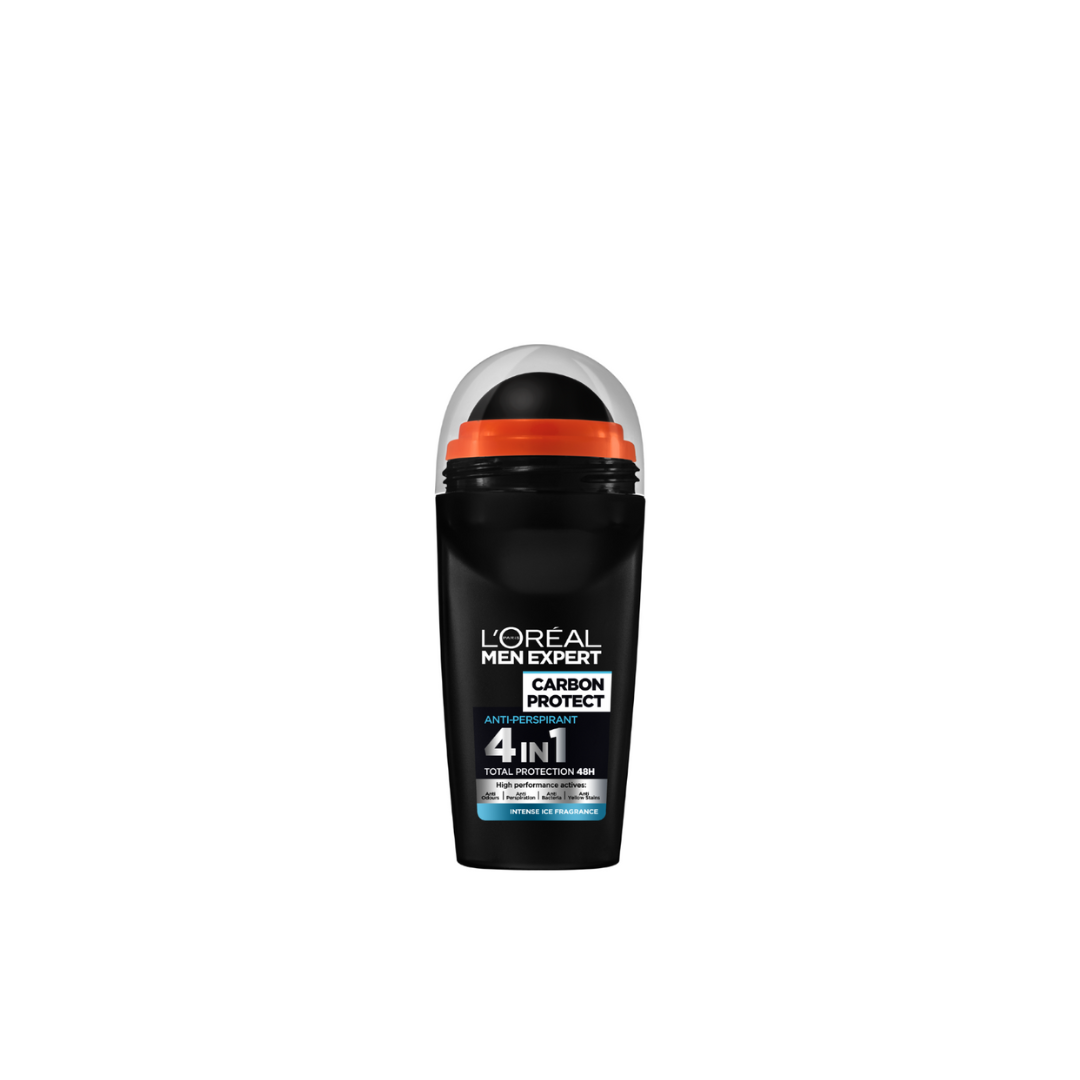 L'Oréal Men Expert Carbon Protect 4 in1 Total Protection 48H - Roll On ...