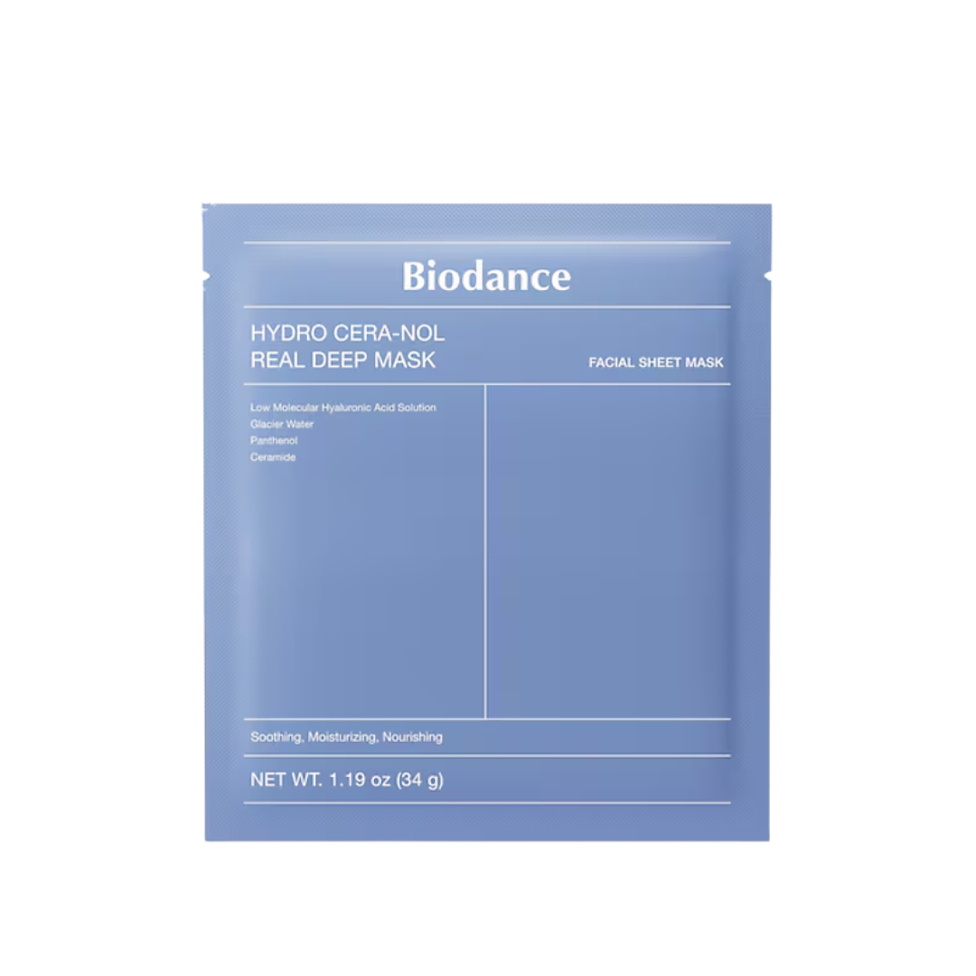 Biodance Hydro Cera-Nol Real Deep Mask Soothing And Strengthening Mask ...