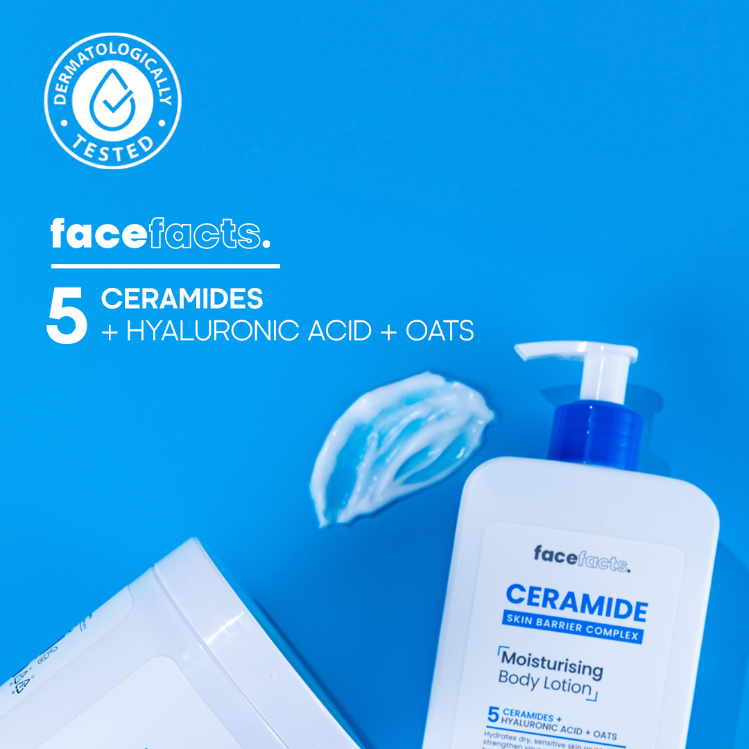 Face Facts Ceramide Moisturising Body Lotion 400ml| Skincare | Acne ...