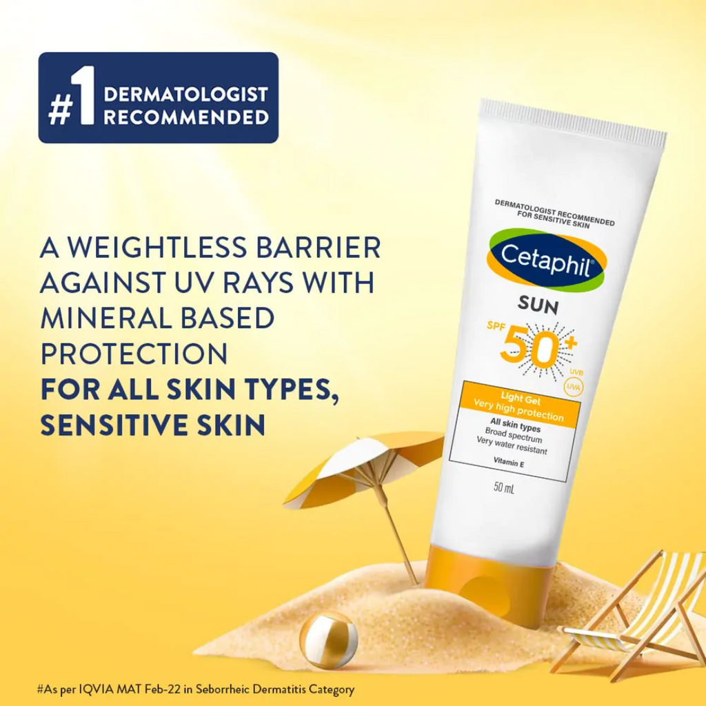 Cetaphil Sun Light Gel SPF 50+ 50ml| Skincare – Feel22