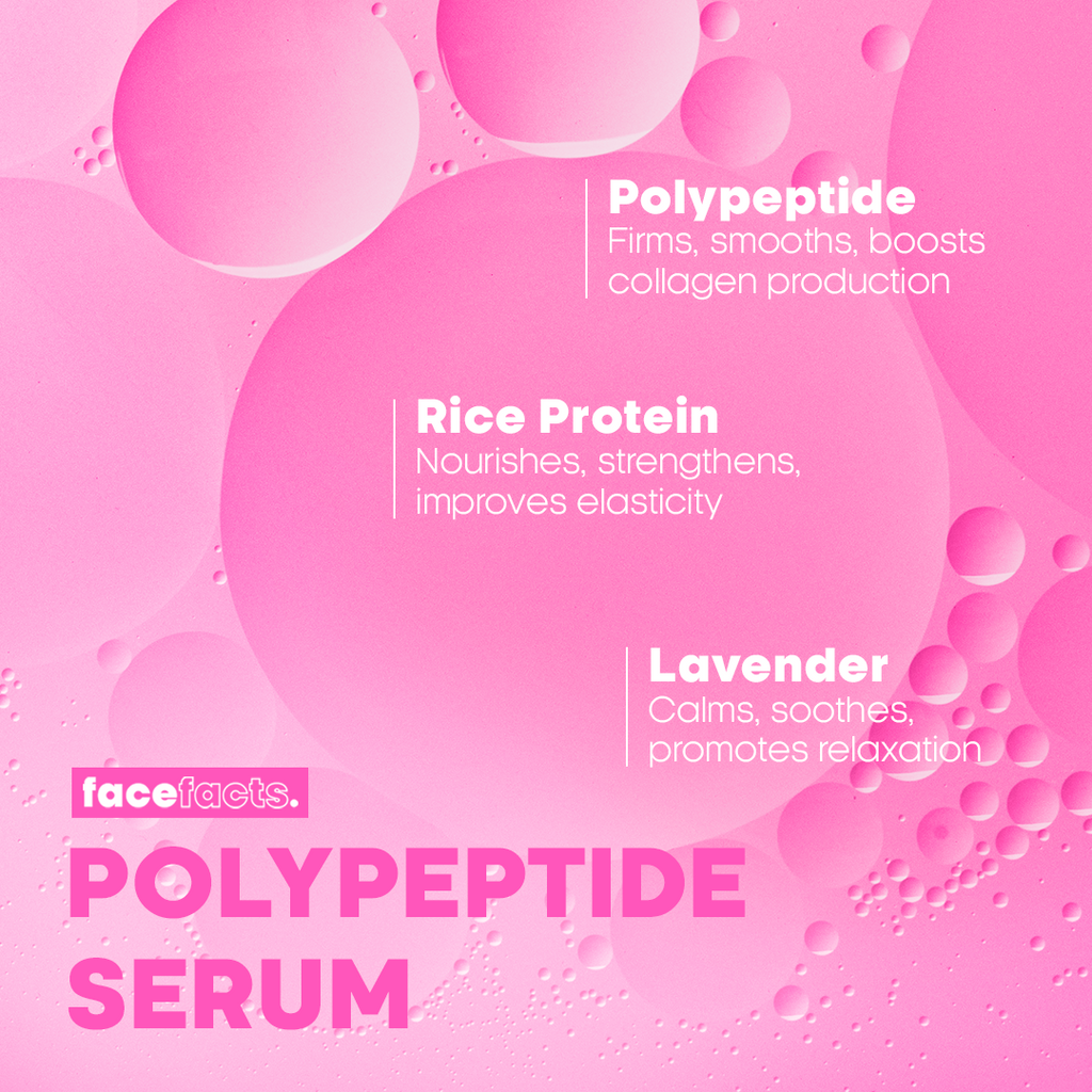 Face Facts Polypeptide Facial Serum 30ml Skincare Feel22