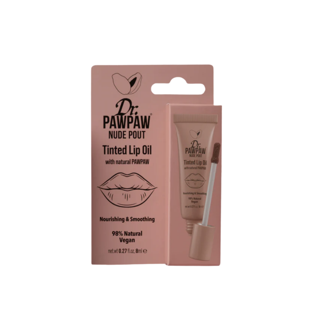 Dr Pawpaw Nude Pout Tinted Lip Oil 8ml | Lip Care – Feel22