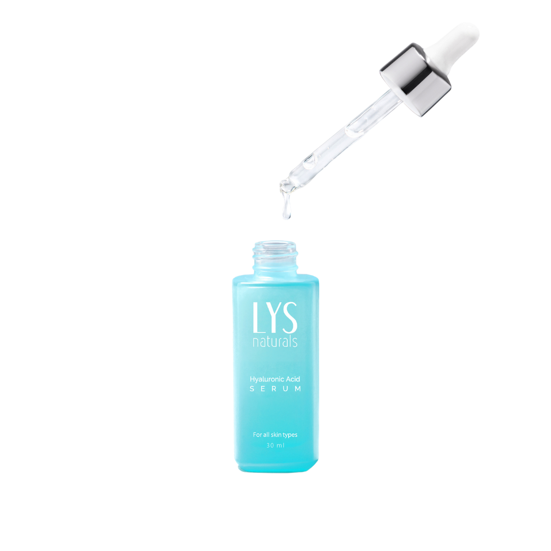 LYS Naturals Hyaluronic Acid Serum With Collagen And Fucogel, Acne ...