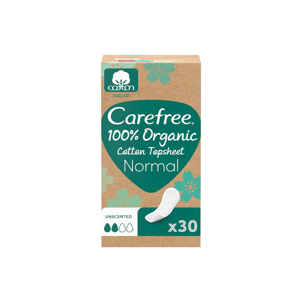 Carefree Organic Normal Cotton 30's| Intimate Hygiene – Feel22