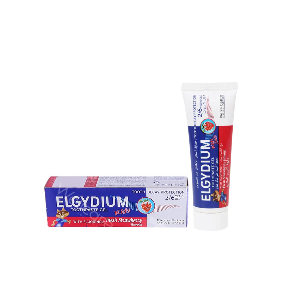 Elgydium Kids Fresh Strawberry Toothpaste 50ml| Dental Care – Feel22