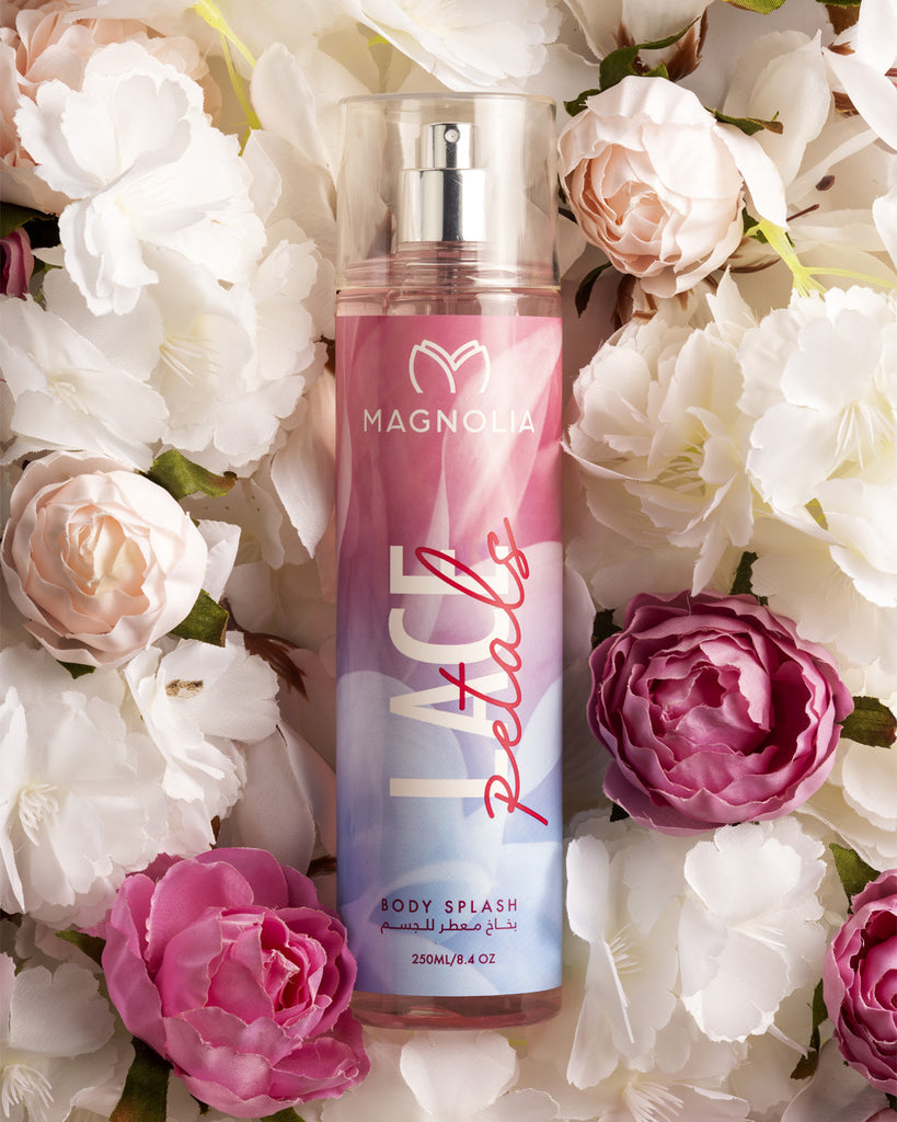Magnolia Body Splash Lace Petals 250 ml| Body Splash – Feel22