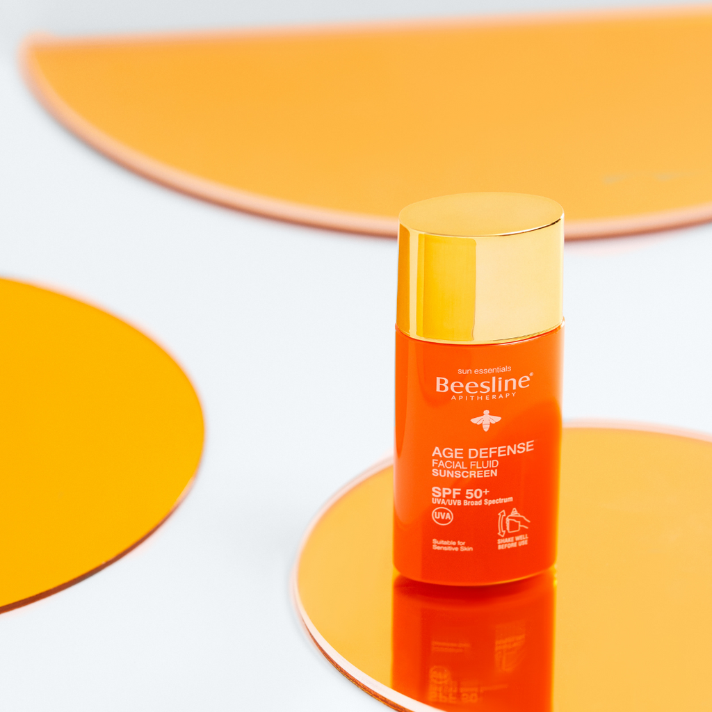 Beesline Age Defense Facial Fluid Sunscreen SPF 50 | FEEL22 | LEBANON ...