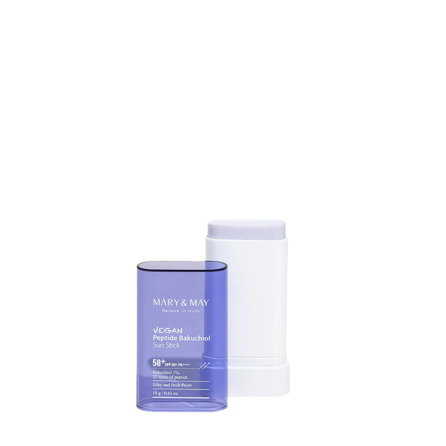 Mary And May Vegan Peptide Bakuchiol Sun Stick SPF50+ PA++++ | Skincare ...