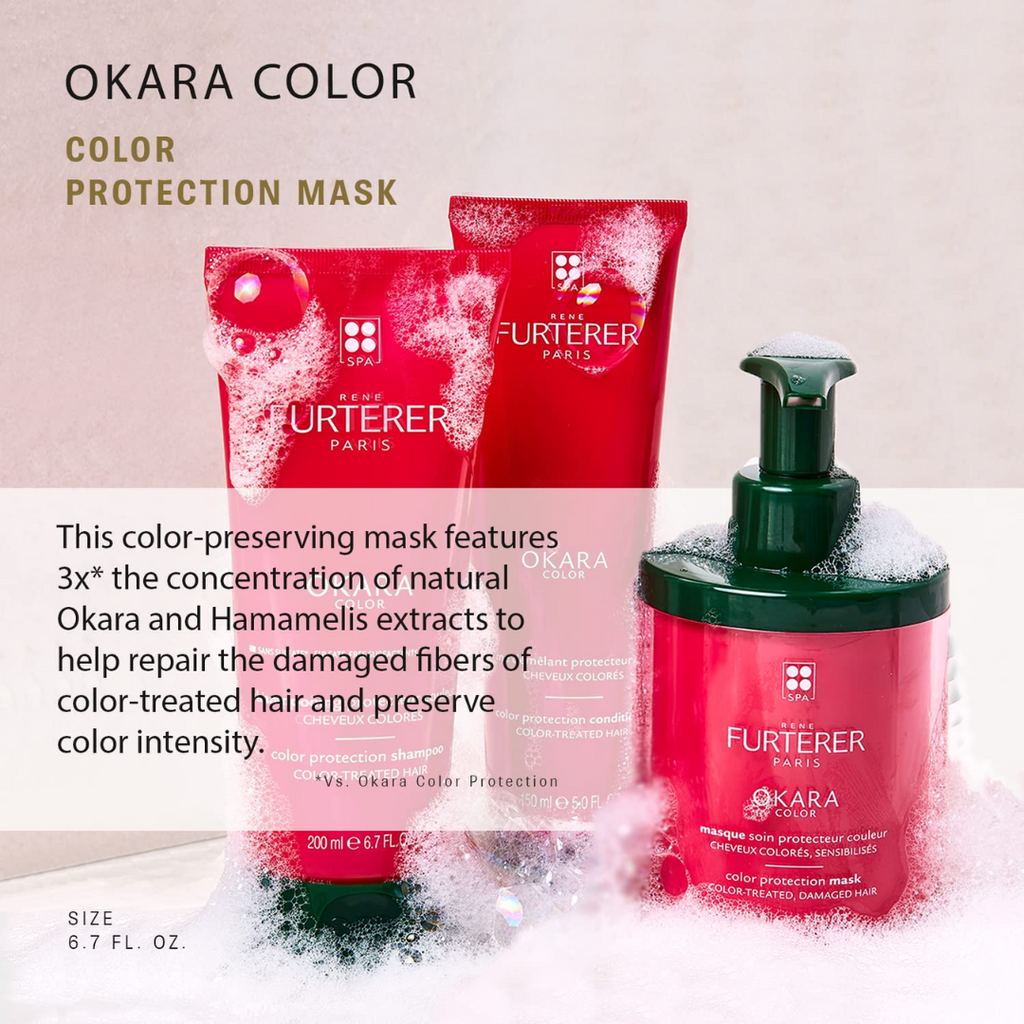 Rene Furterer Okara Protect Color Radiance Enhancing Mask | Hair Care ...