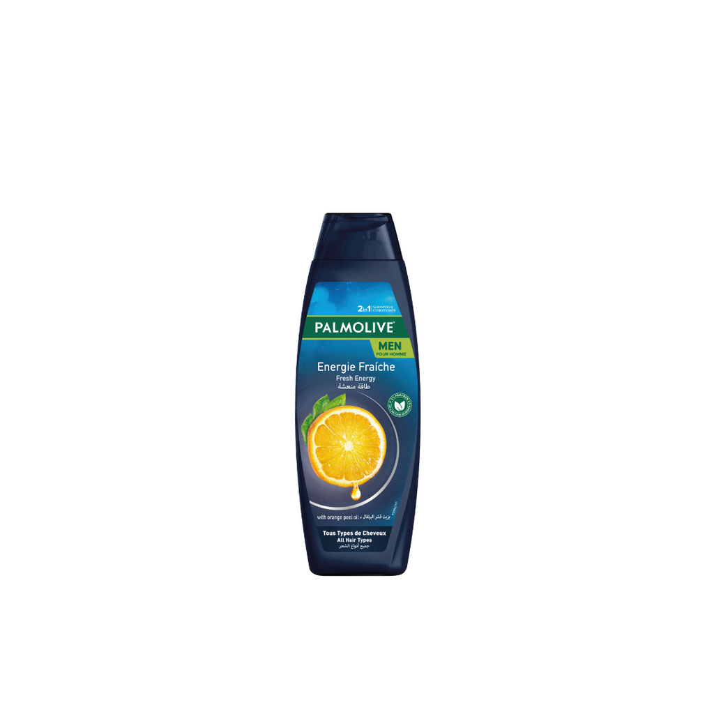Palmolive Shampoo Fresh Energy for All Hair Types with Orange Peel Oil ...