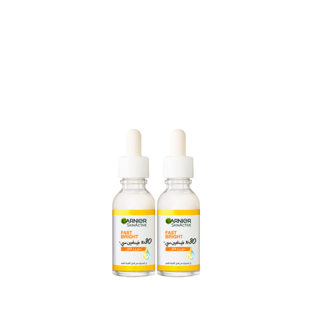 Garnier Skin Active Fast Bright Vitamin C Serum Duo Bundle At 20% Off ...
