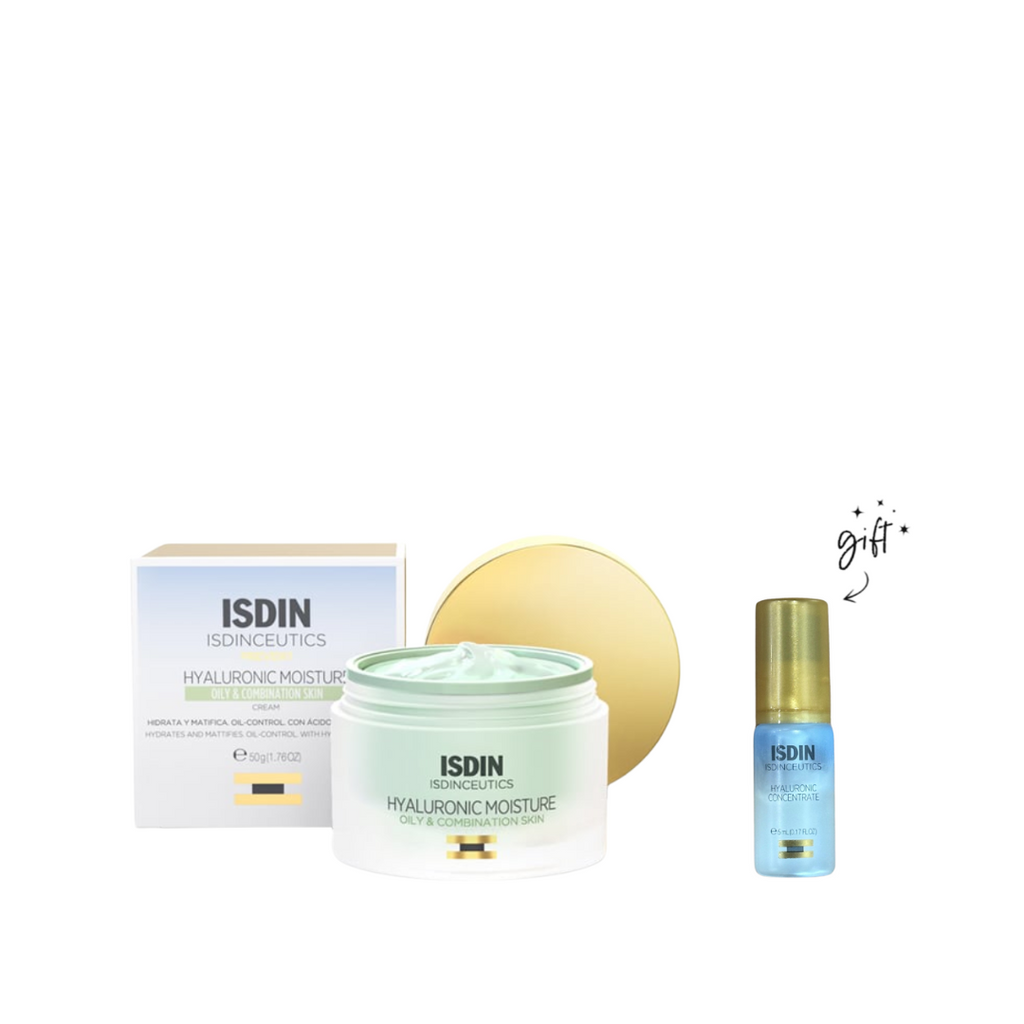 Isdin Isdinceutics Hyaluronic Moisture Cream + Free Gift Bundle ...