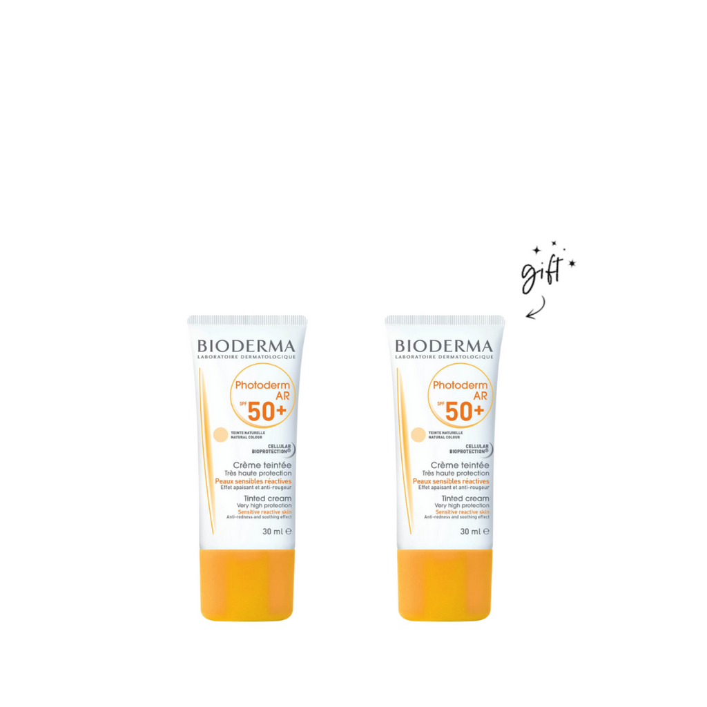 Bioderma Photoderm Anti-Redness Tinted Cream SPF 50 Buy 1 Get 1 Bundle ...