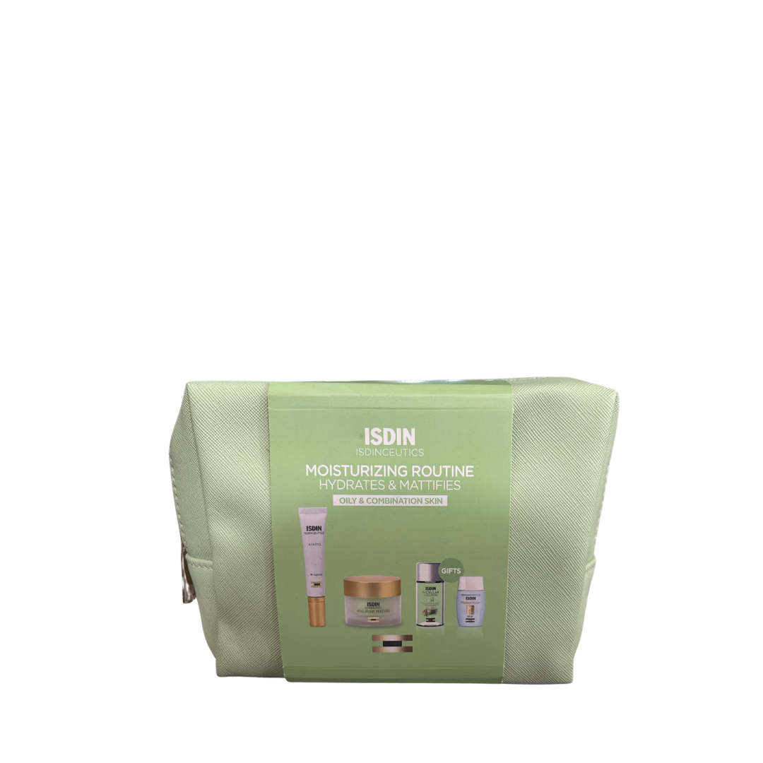 Isdin Hyaluronic Moisture For Oily Skin Routine Gift Set | Skincare Set ...