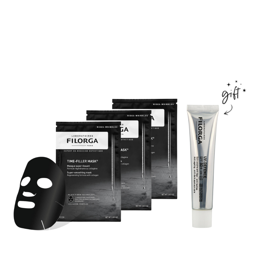 Filorga Time Filler Trio Face Mask + Free Sunscreen Bundle | Skincare ...