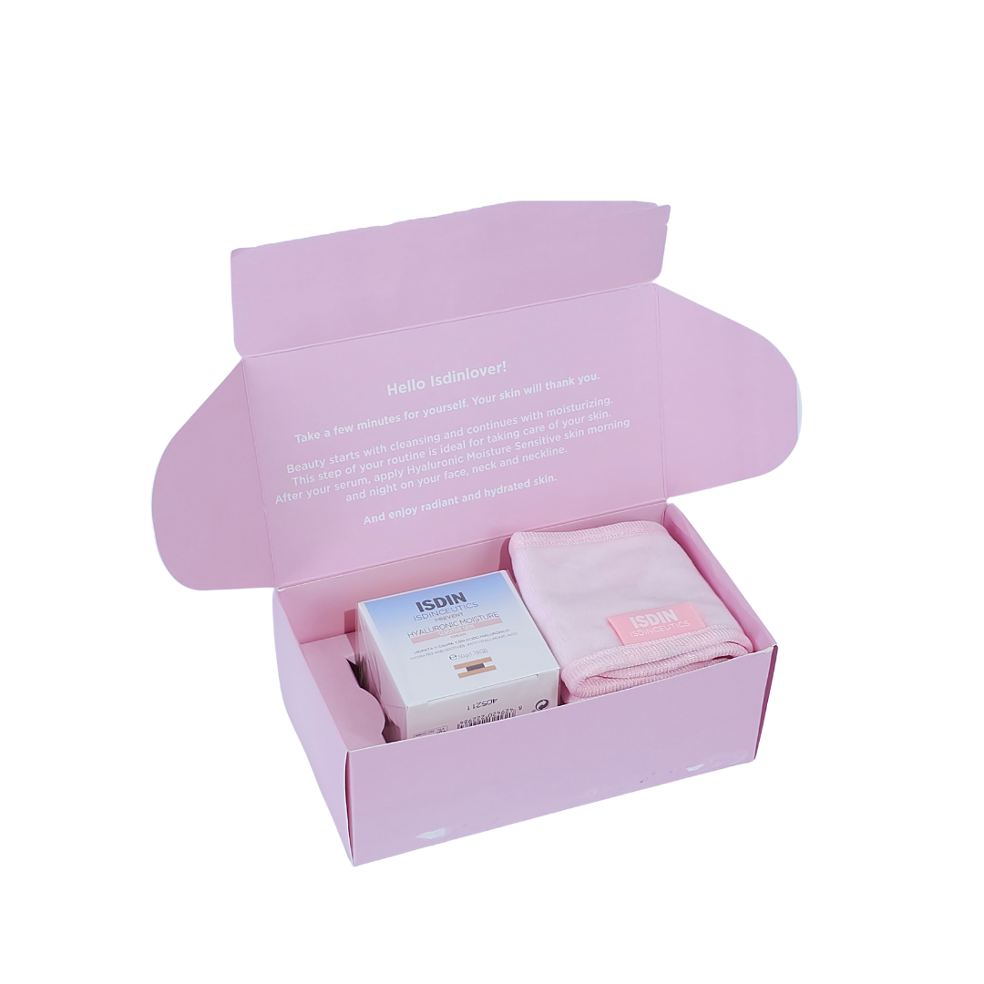 Isdin Hyaluronic Moisture For Sensitive Skin Routine Gift Set ...