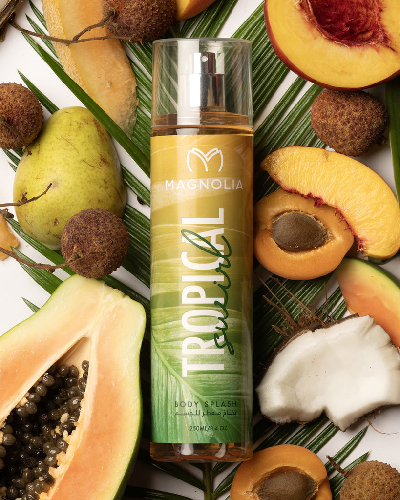 Magnolia Body Splash Tropical Swirl 250 ml| Body Splash – Feel22