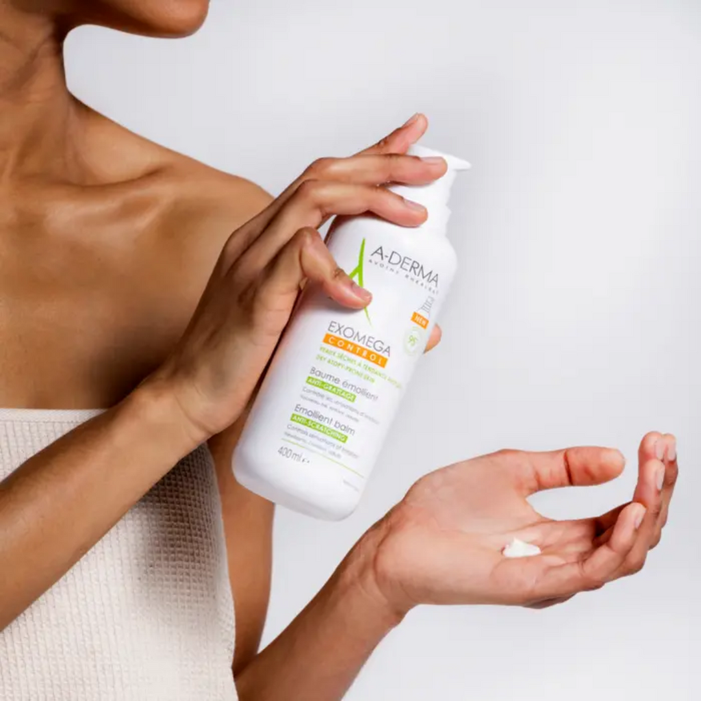 A-Derma Exomega Control Emollient Balm For Eczema Prone Skin 400ml ...