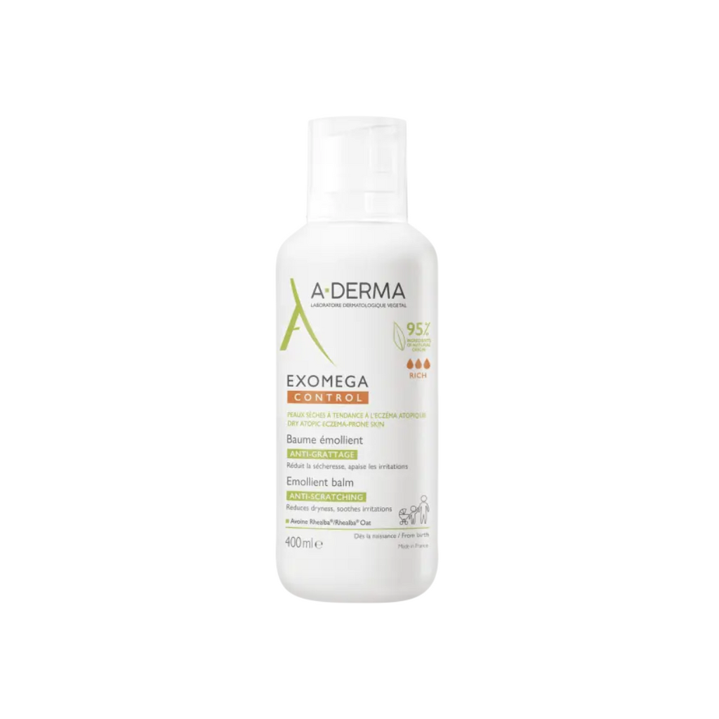A-Derma Exomega Control Emollient Balm For Eczema Prone Skin 400ml ...
