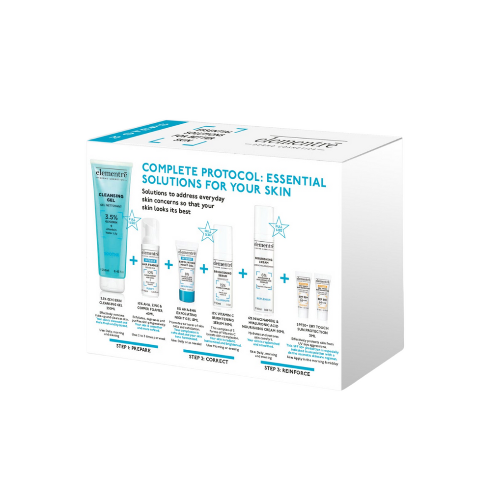 Elementre Complete Protocol - Healthy & Beautiful Skin Set| Skincare ...