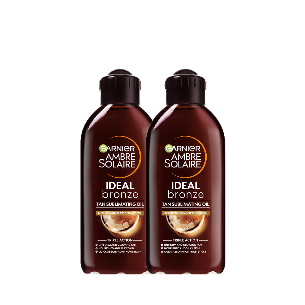 Garnier Ambre Solaire Tan Sublimating Oil Duo Bundle At 20% Off ...