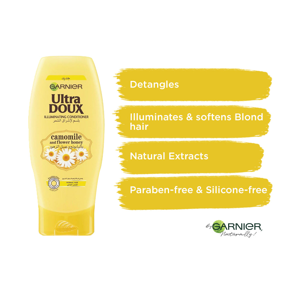 Garnier Ultra Doux Camomile Conditioner - 200ml | Hair Care – Feel22