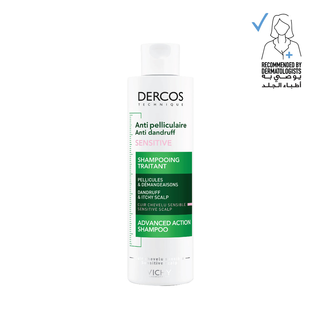 Vichy Dercos Anti Dandruff Shampoo for Sensitive Scalp 200ml| Haircare ...