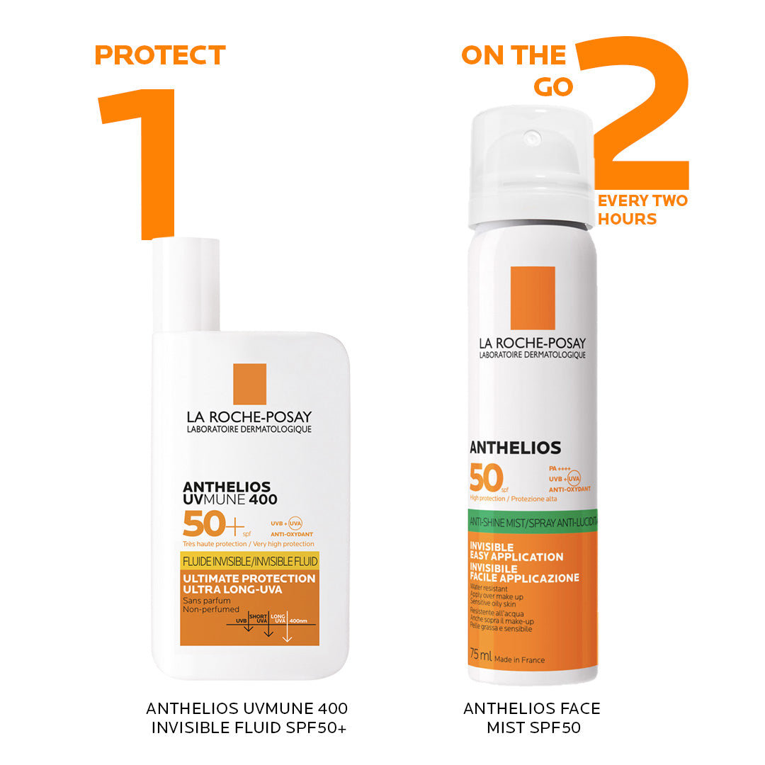 La Roche-Posay Anthelios UVMune 400 Invisible Sunscreen SPF50+ 50ml ...
