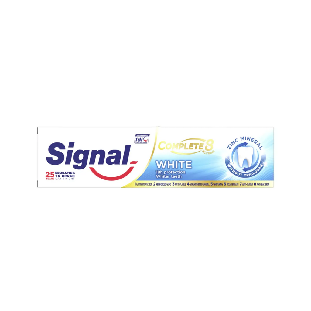 Signal Toothpaste Complete 8 Actions White| Personal Care – Feel22
