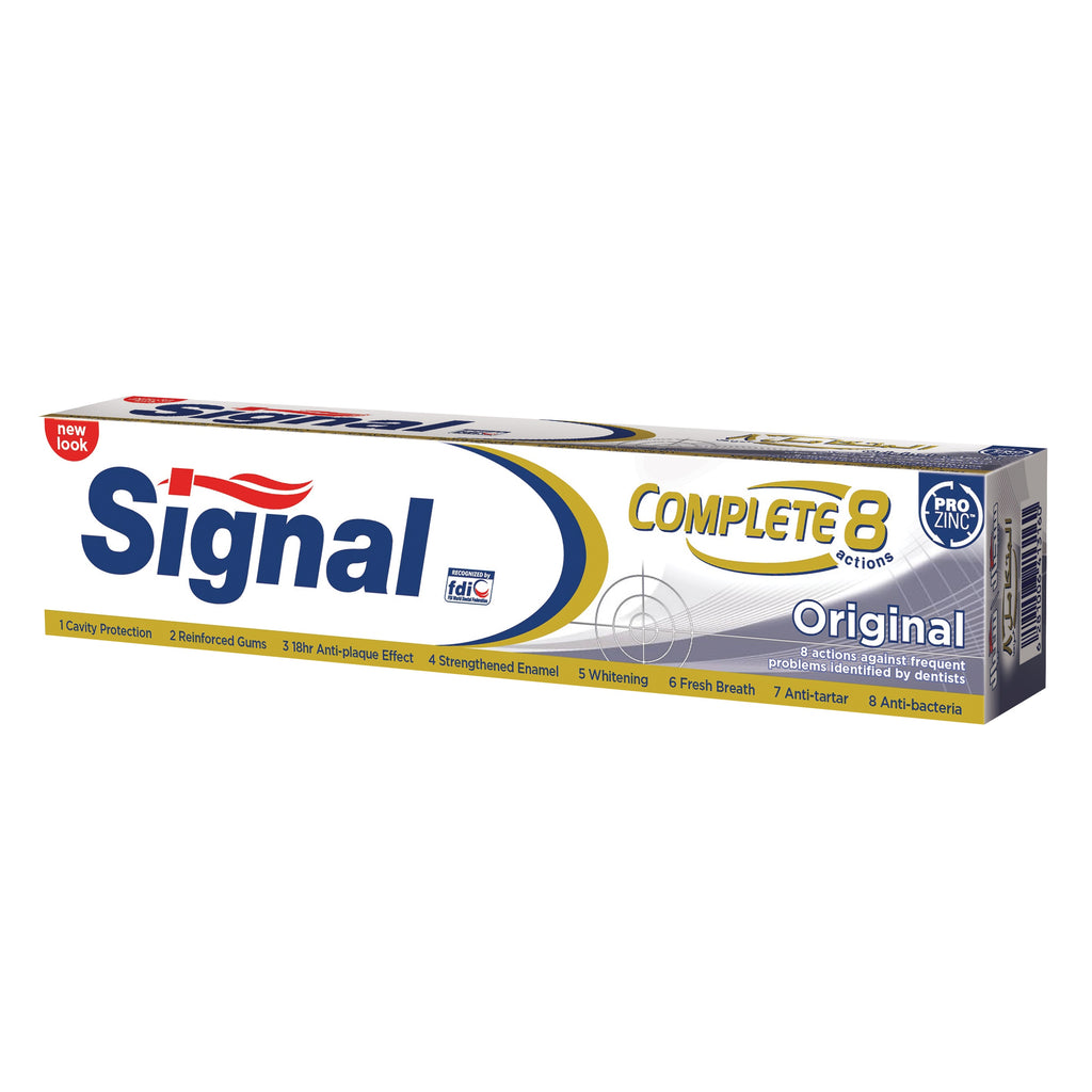 Signal Complete 8 Original Toothpaste - 100ml | Feel22 | Lebanon