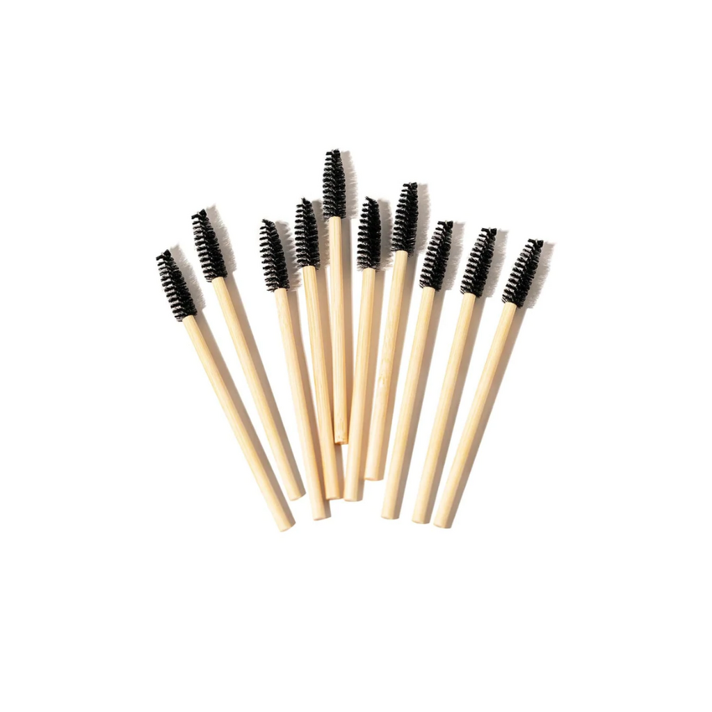 Selaya Les Bamboo Spoolies Eyebrow Brushes - Pack Of 10| Makeup – Feel22
