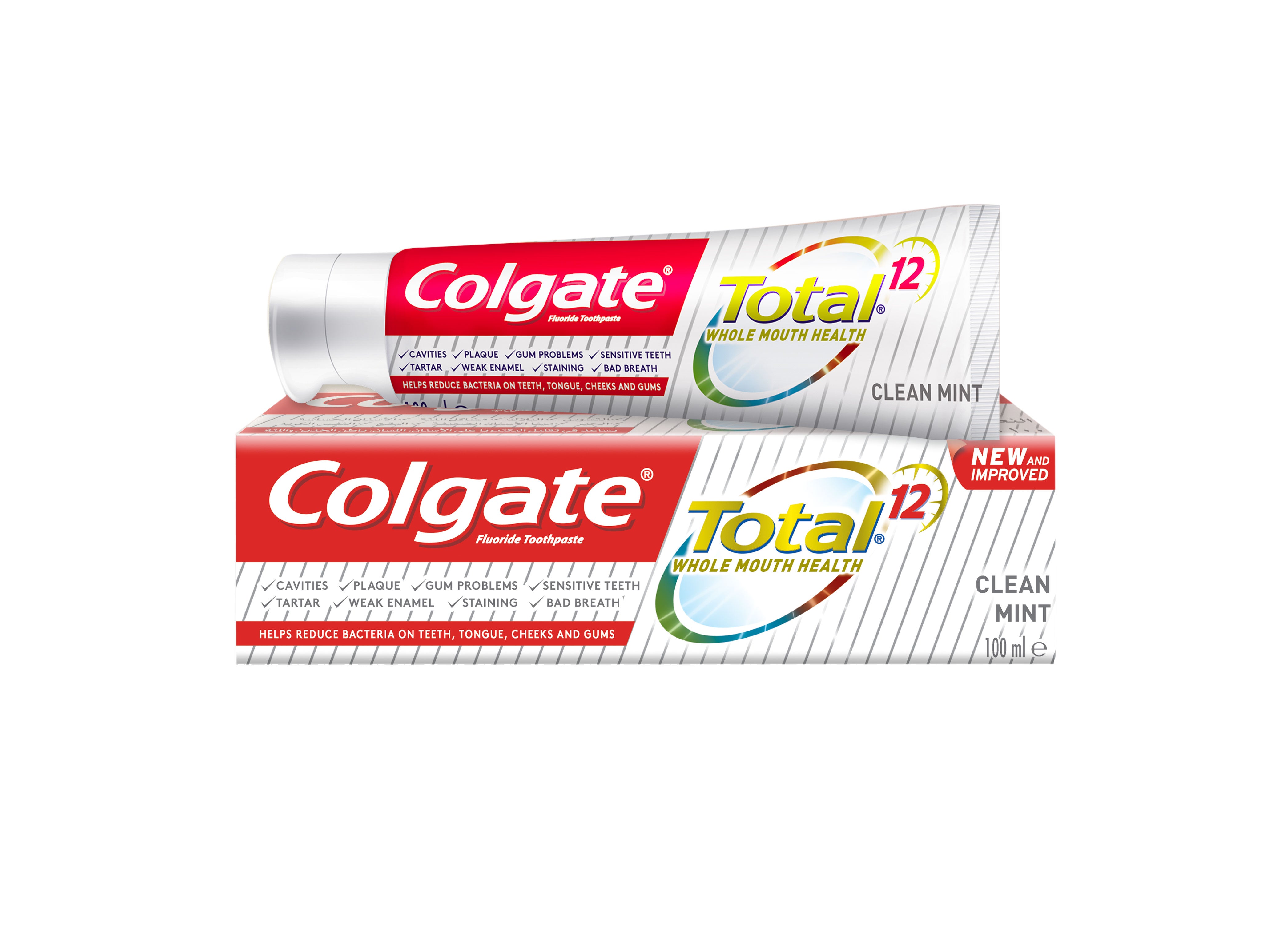 Colgate Total 12 Clean Mint Toothpaste | feel22 | Lebanon – Feel22