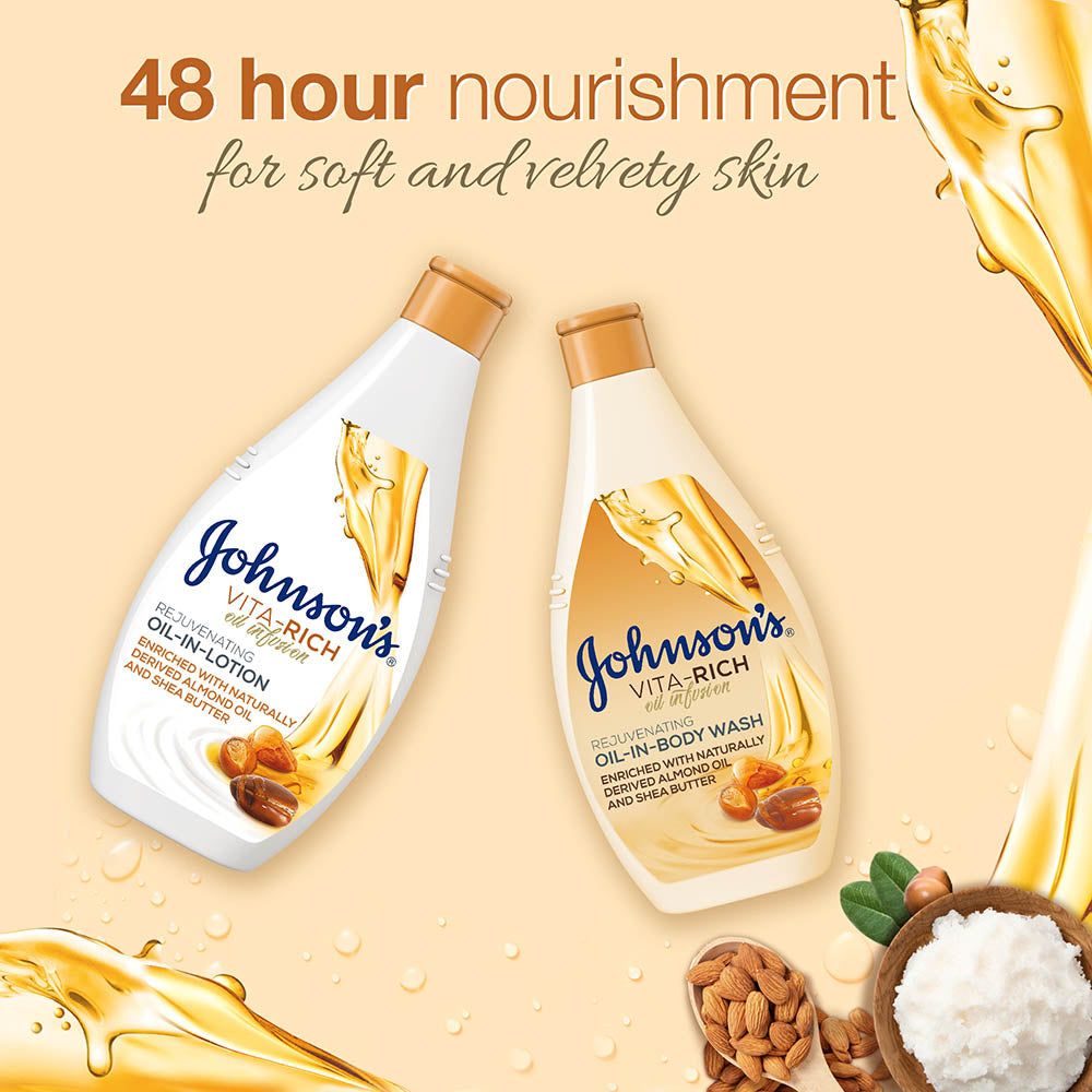 Johnson's Vita Rich Oil Infusion Body Wash |FEEL22| LEBANON| – Feel22